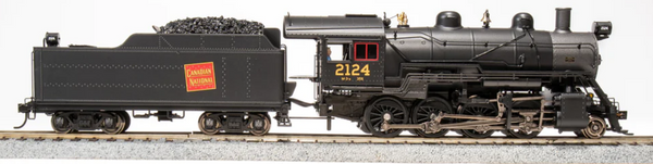 HO Limited Consolidation 2-8-0, CN #2124, Paragon4 Sound/DC/DCC 7324 ...